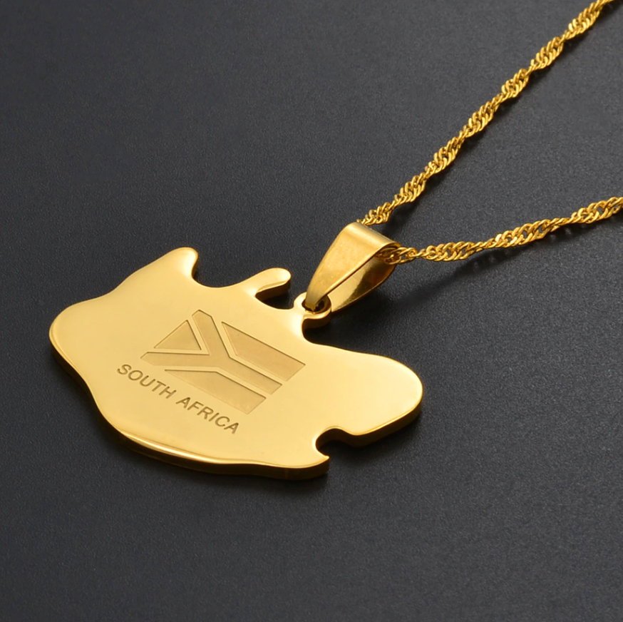 South Africa Solid Flag Chain – MelanatedApproval