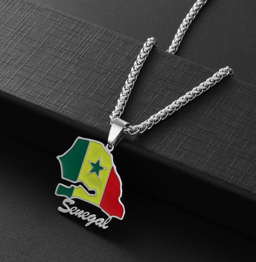 Senegal Flag & Word Chain – MelanatedApproval