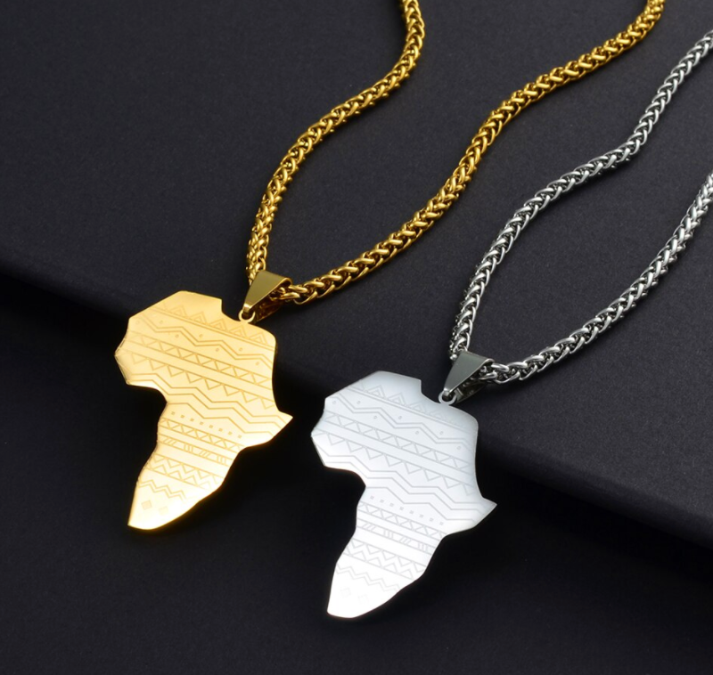 Cultural Map of Africa Chain – MelanatedApproval