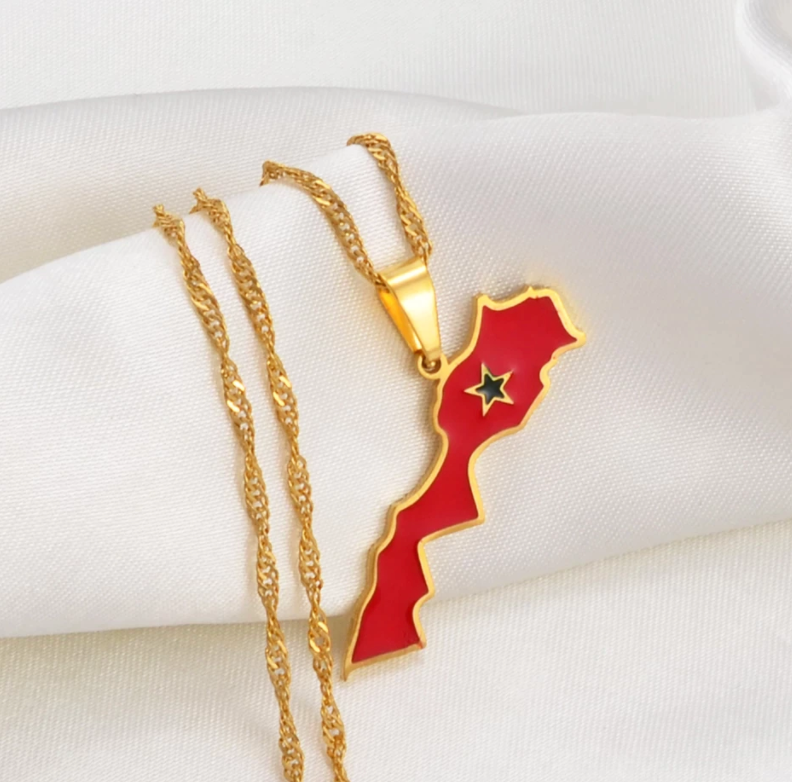 Morocco Flag Chain – MelanatedApproval