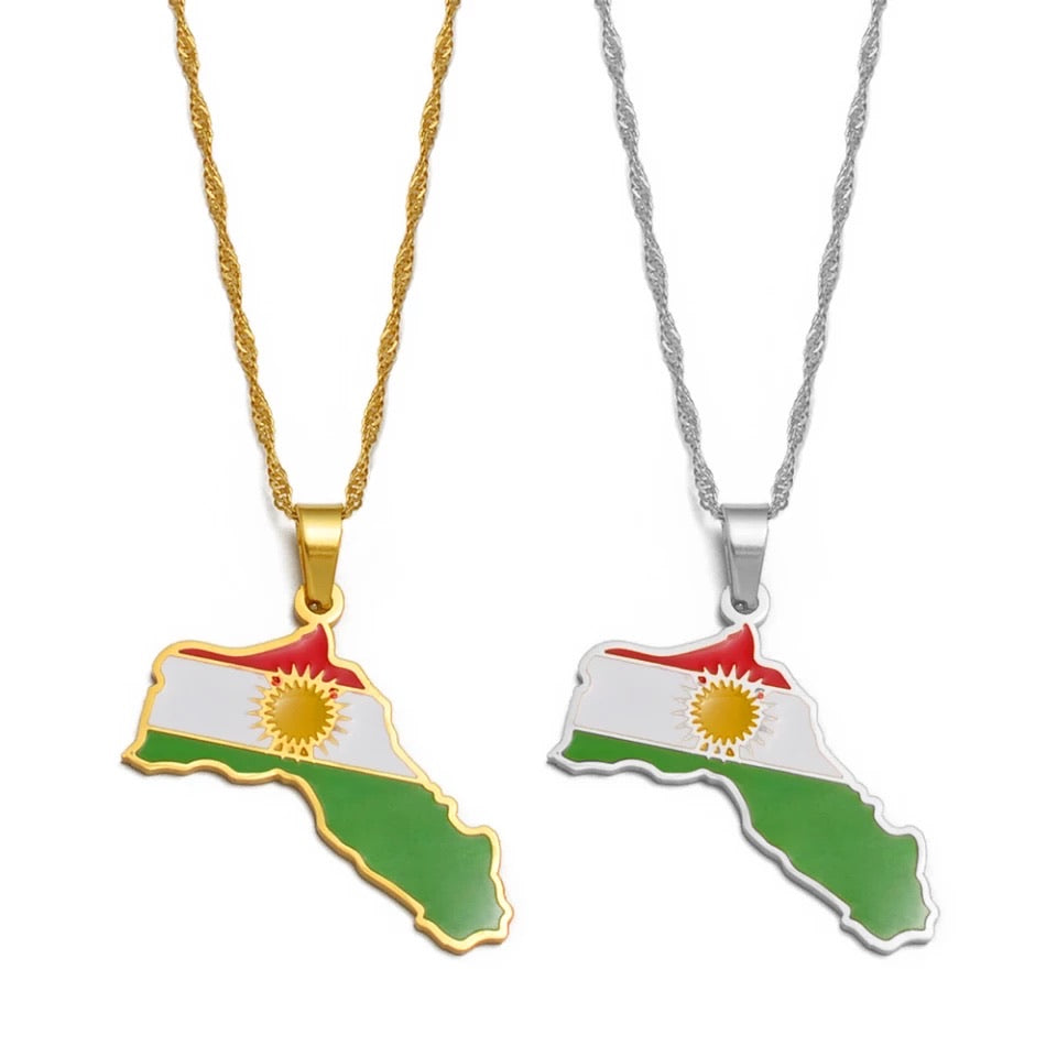 Kurdistan Flag Chain – MelanatedApproval