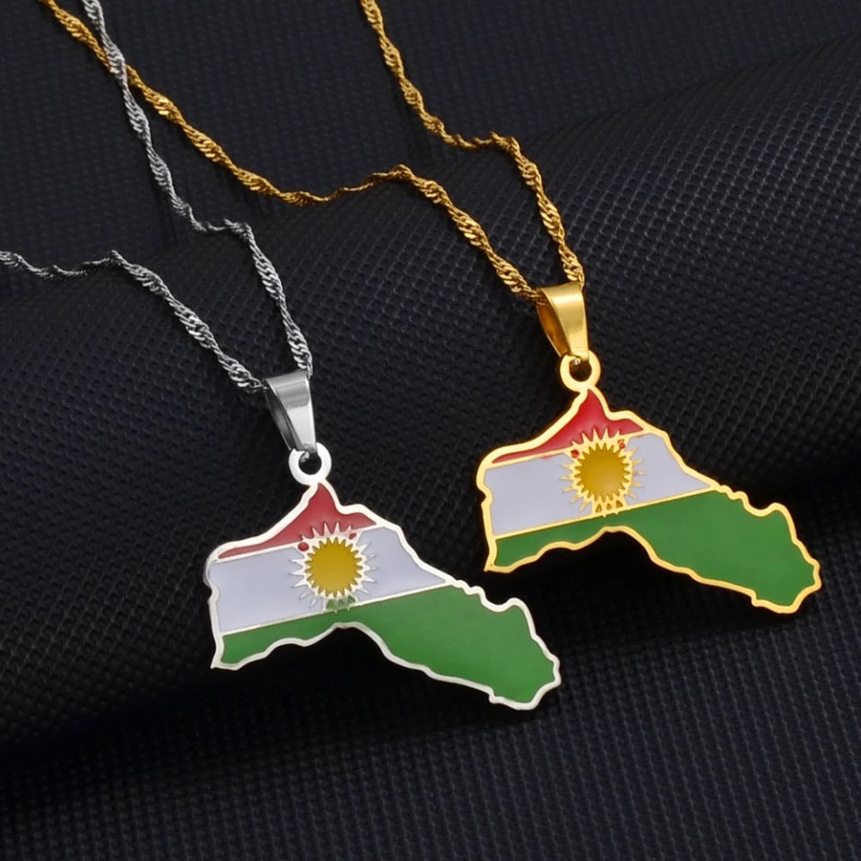 Kurdistan Flag Chain – MelanatedApproval
